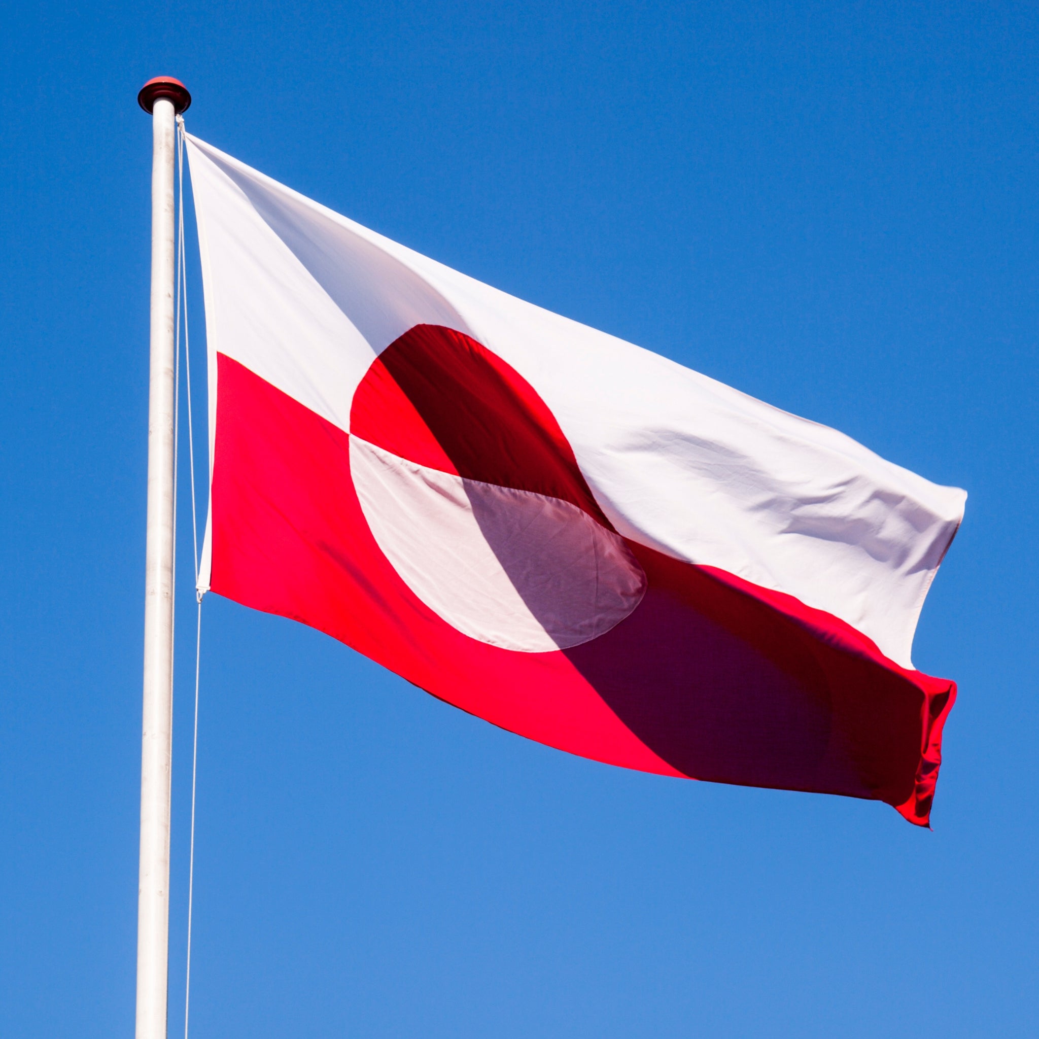 Grønlandsk flag - Erfalasorput