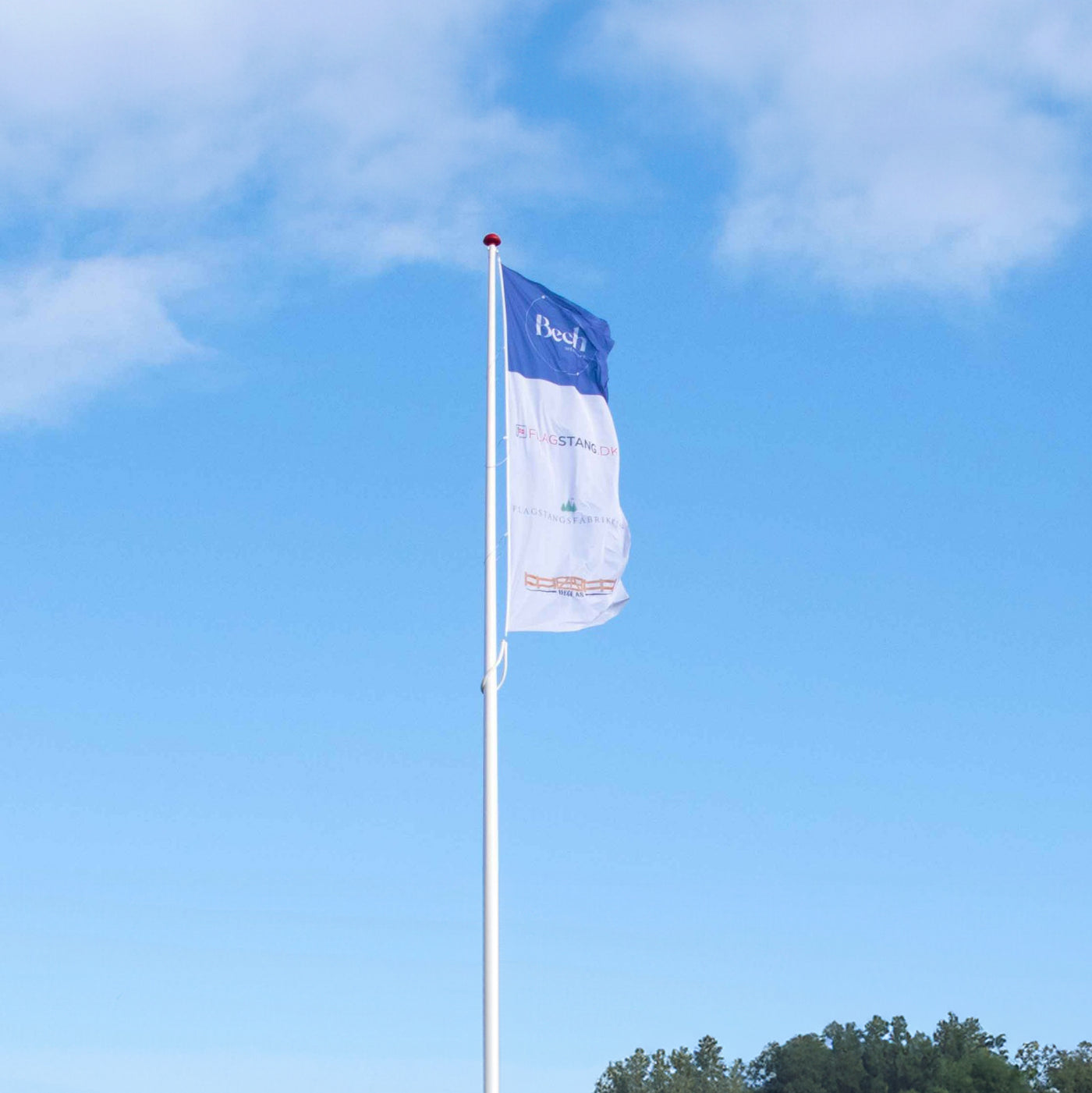 8 meter flagstang - Høj kvalitet til private & erhverv - Flagstang.dk